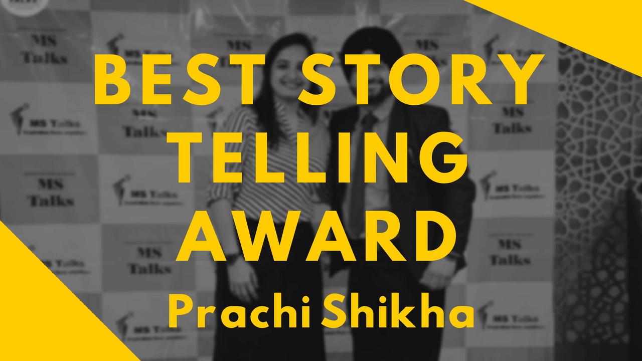 Jolly Uncle Award by MS Talks | Best Story Telling Award | Author ...